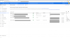 How to configure API access to Google Play Console
